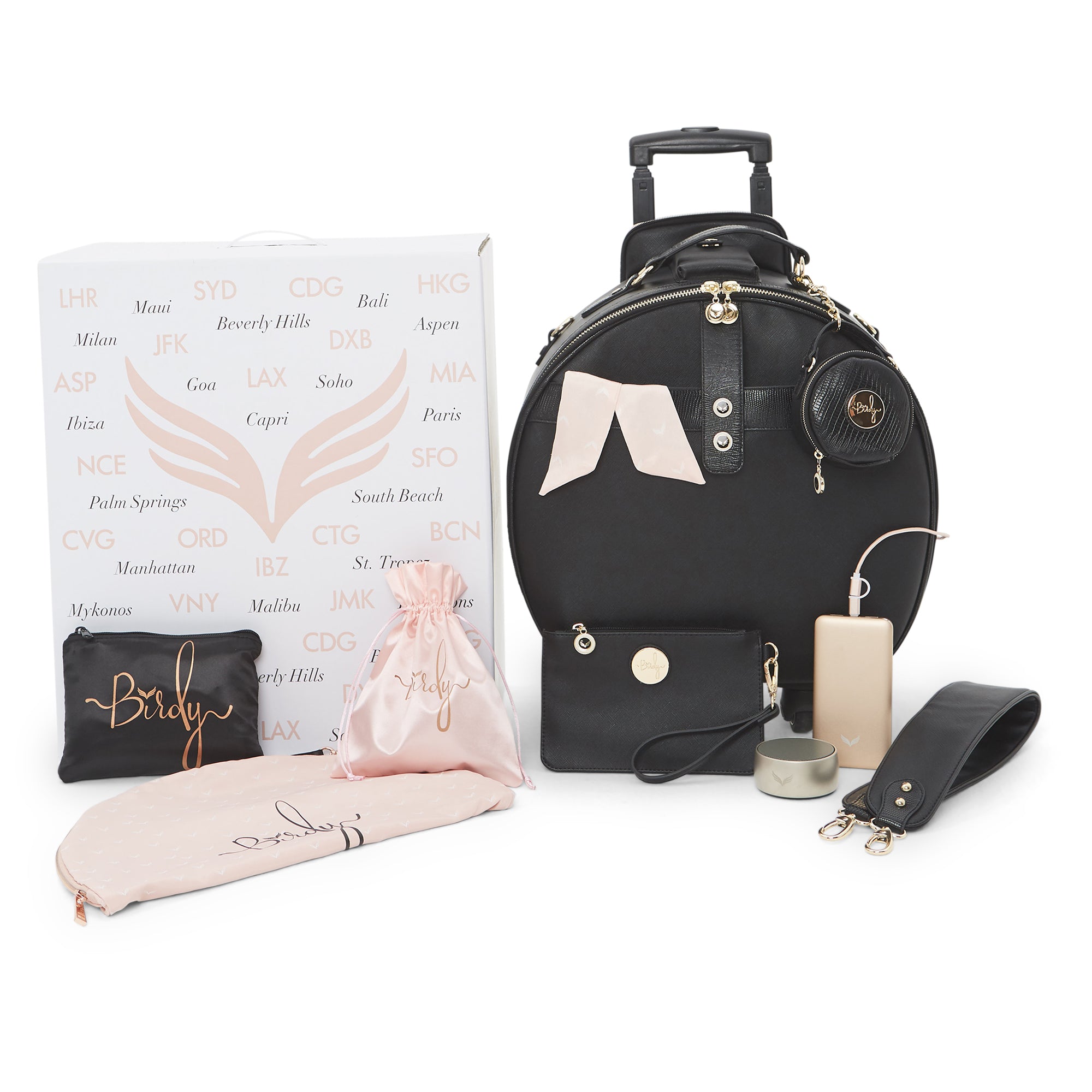 Deluxe Birdy Smart Carry-On Suitcase | SmartBirdy.com – Birdy Boutique